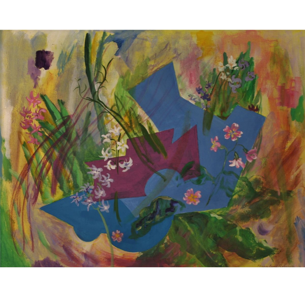 Mary Cane Robinson, Acrylic on Canvas,