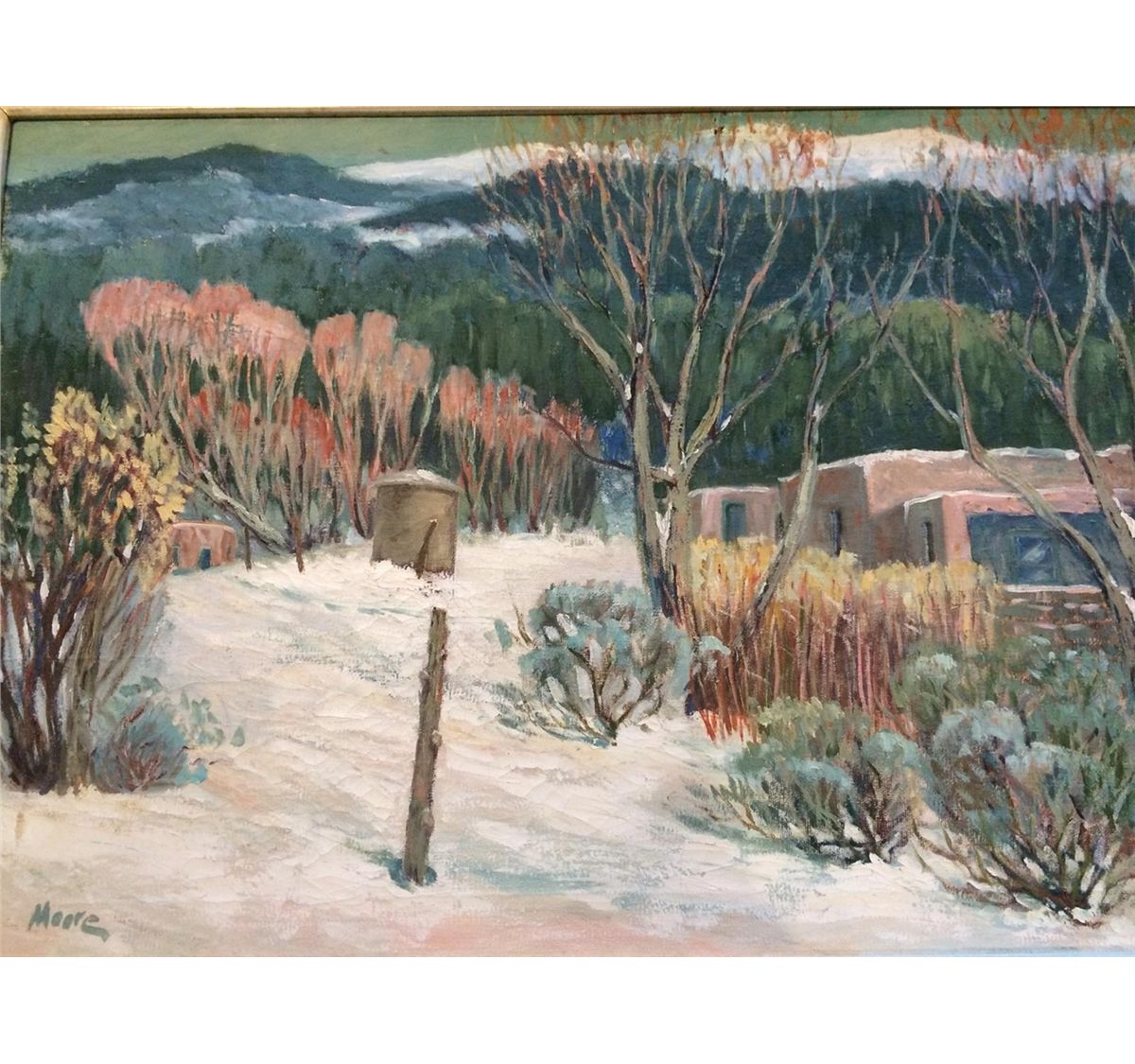 Moore, Oil on Canvas,