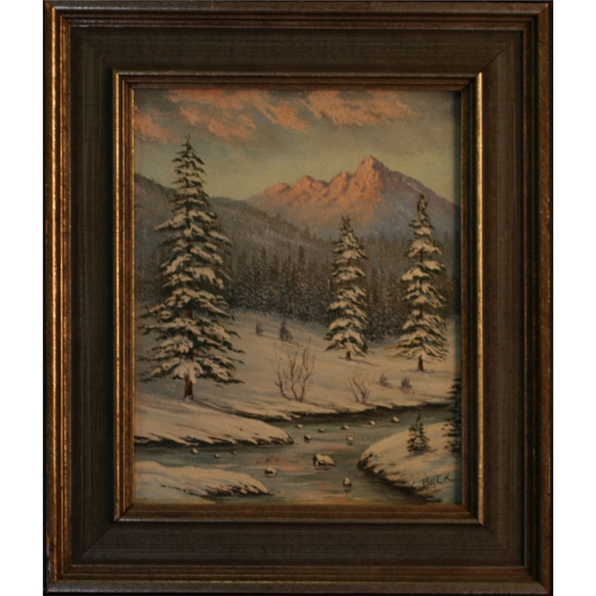 Carl Beck (Denver), Oil on Board