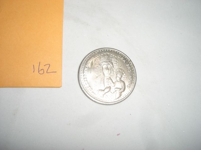 ITALY POPE *JOANNES PAVLVS II-ORA PRO NOBIS* COIN!! COIN CAME OUT OF SAFE!!