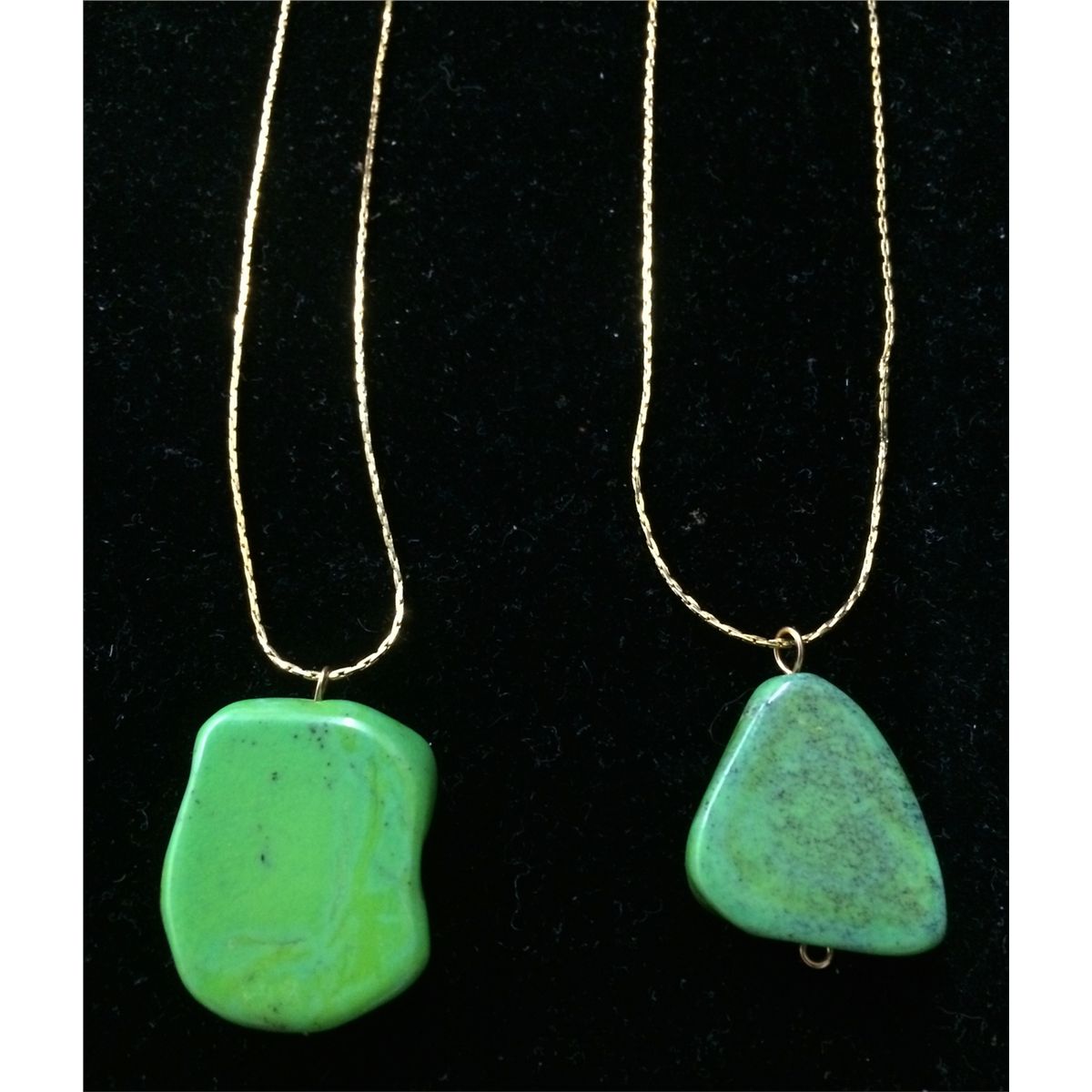 Pair of Verasite Necklaces