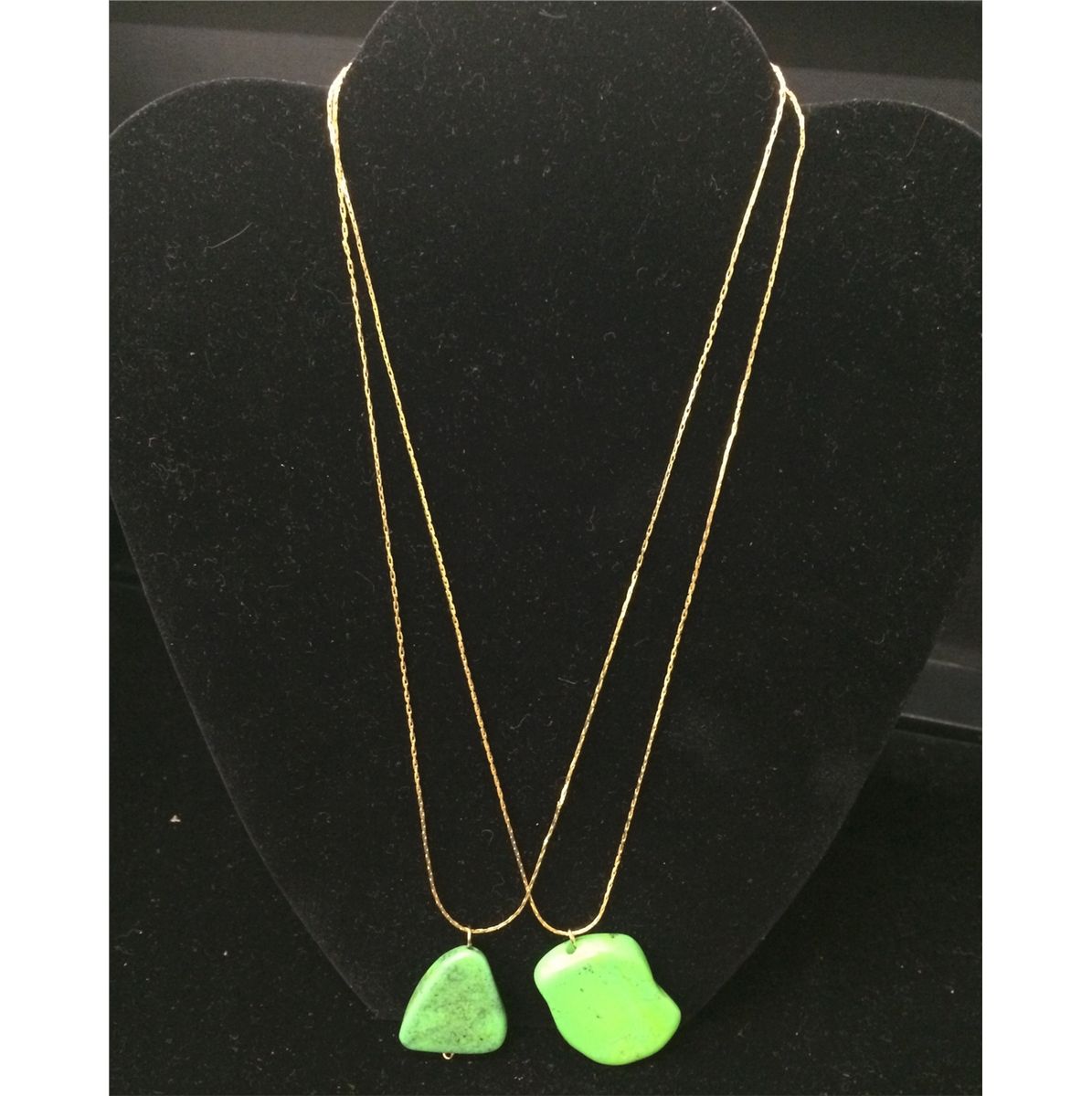 Pair of Verasite Necklaces