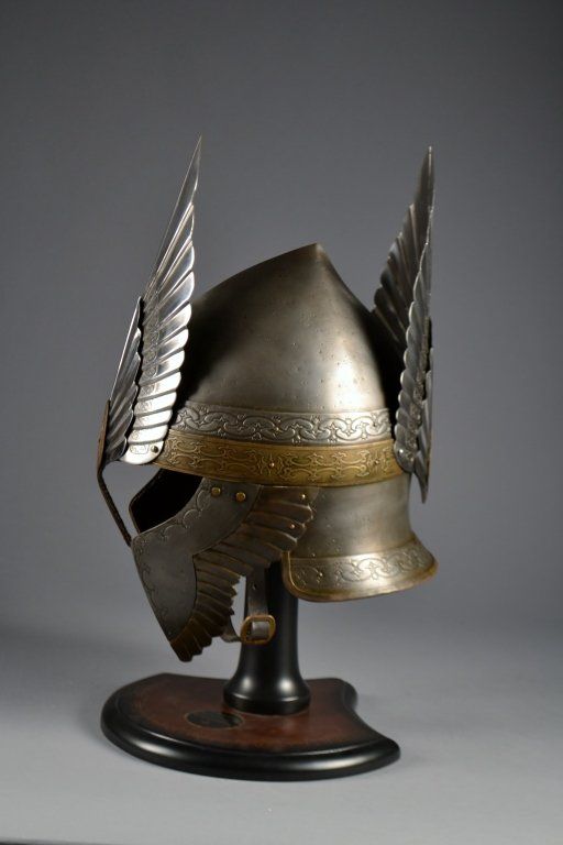 Lord of the Rings "Helm of King Elendil" on stand