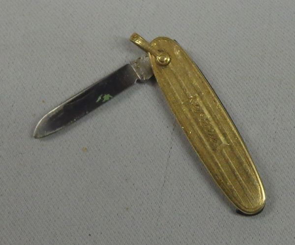 14kt Gold Vintage Ladies Pocket Knife
