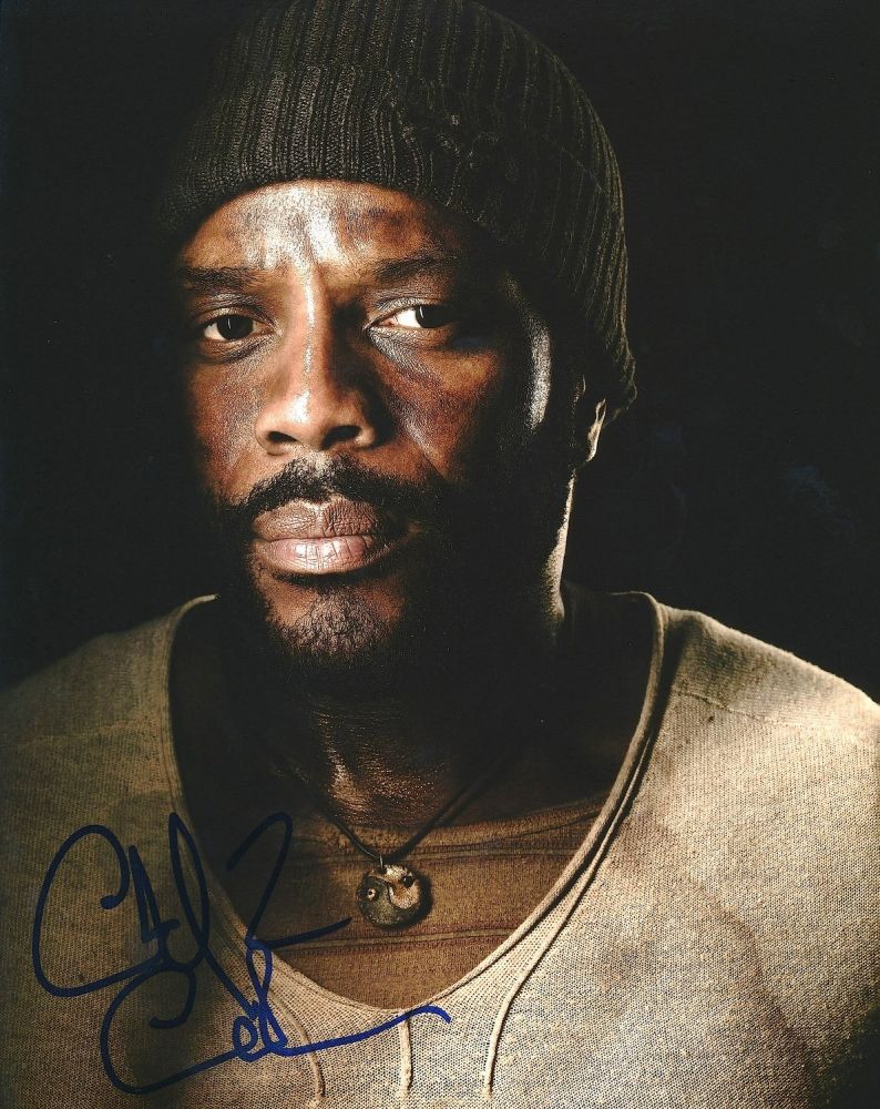 Chad L. Coleman Signed "The Walking Dead" 8x10 Photo (PA LOA)