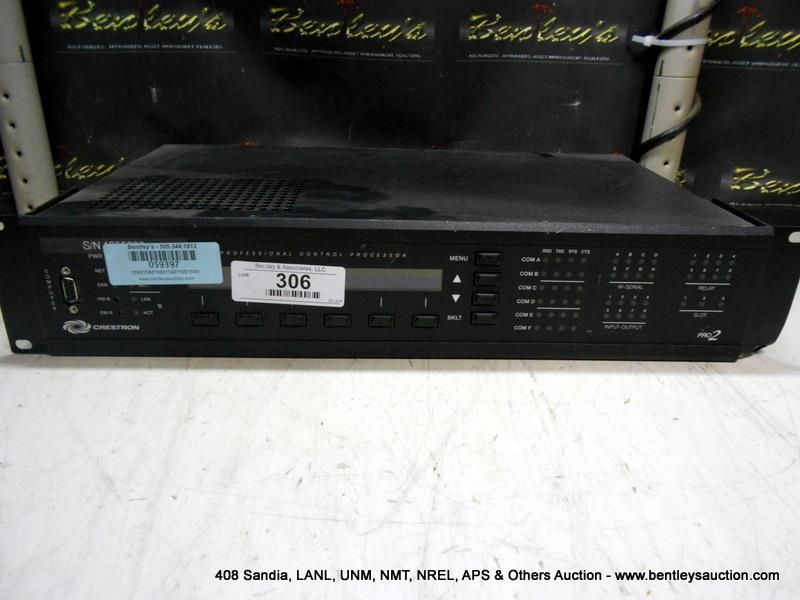 CRESTRON PRO-2 PROFESSIONAL DUAL BUS CONTROL (print sequence:) 59397