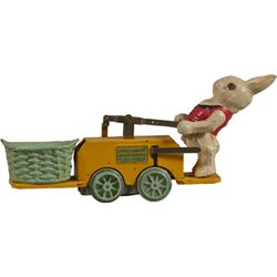 Pre-War Lionel Tin Wind-Up Peter Rabbit Chick-Mobile.