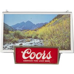 Coors Light-Up Motion Sign.
