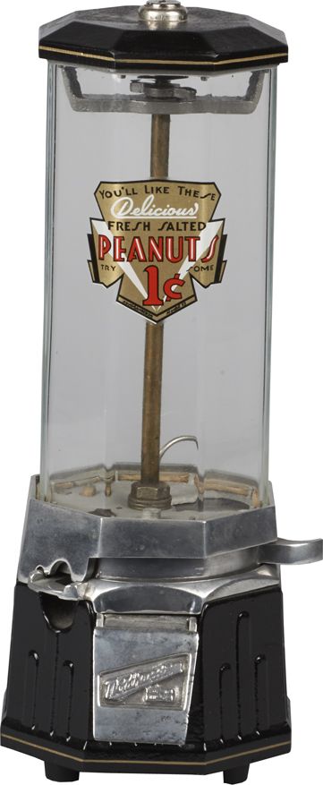 1 Cent Northwestern Model 33 Junior Countertop Peanut.