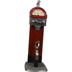 Coin-Op Mercury Athletic Scale Red Strength Tester.