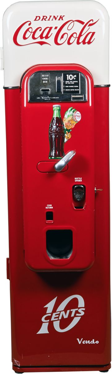 10 Cent Drink Coca Cola Vending Machine.
