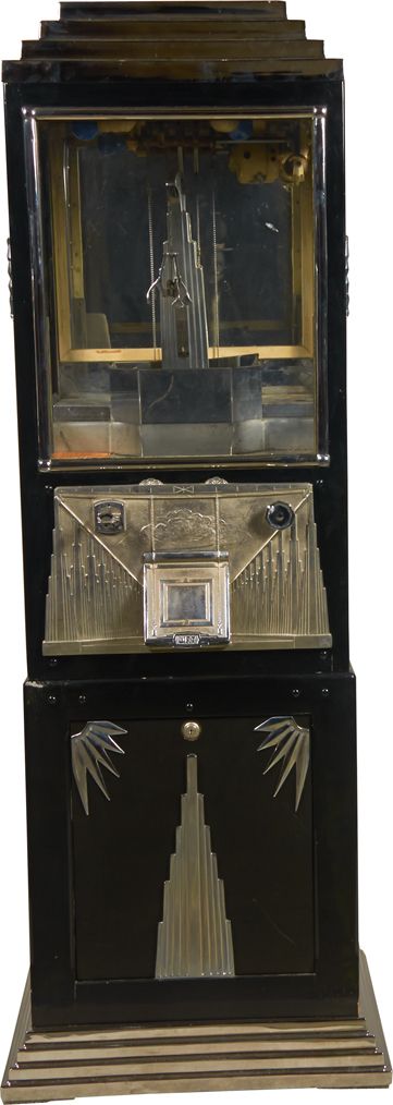 5 Cent Buckley Delux Crane Digger Arcade Machine.