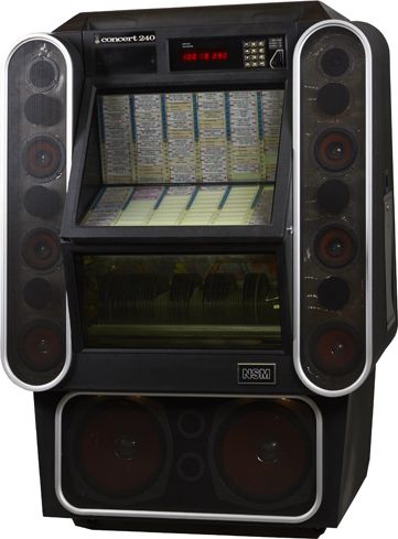 NSM Concert Model 240 II German-Made Phonograph Jukebox