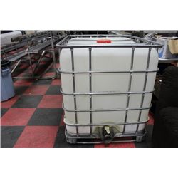 LARGE CAGED PORTABLE WATER TANK