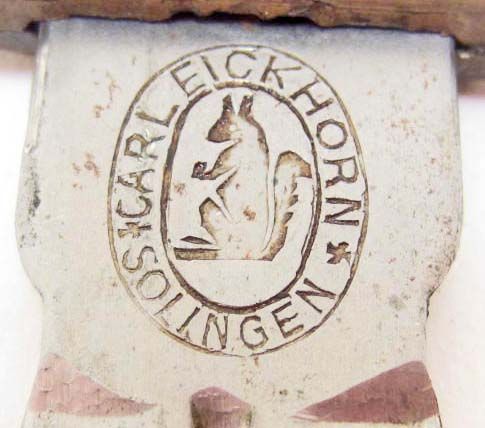 GERMAN NAZI WAFFEN SS SHULTZ STAFFEL BUTTERFLY COMBAT KNIFE