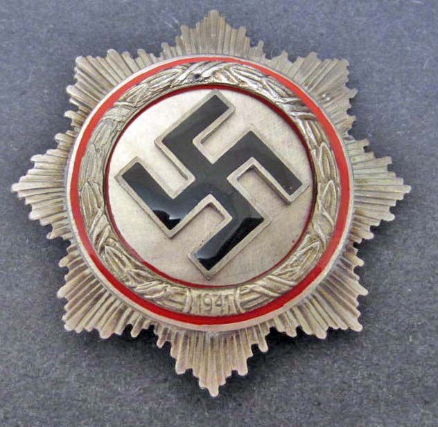 GERMAN NAZI ENAMELED CROSS