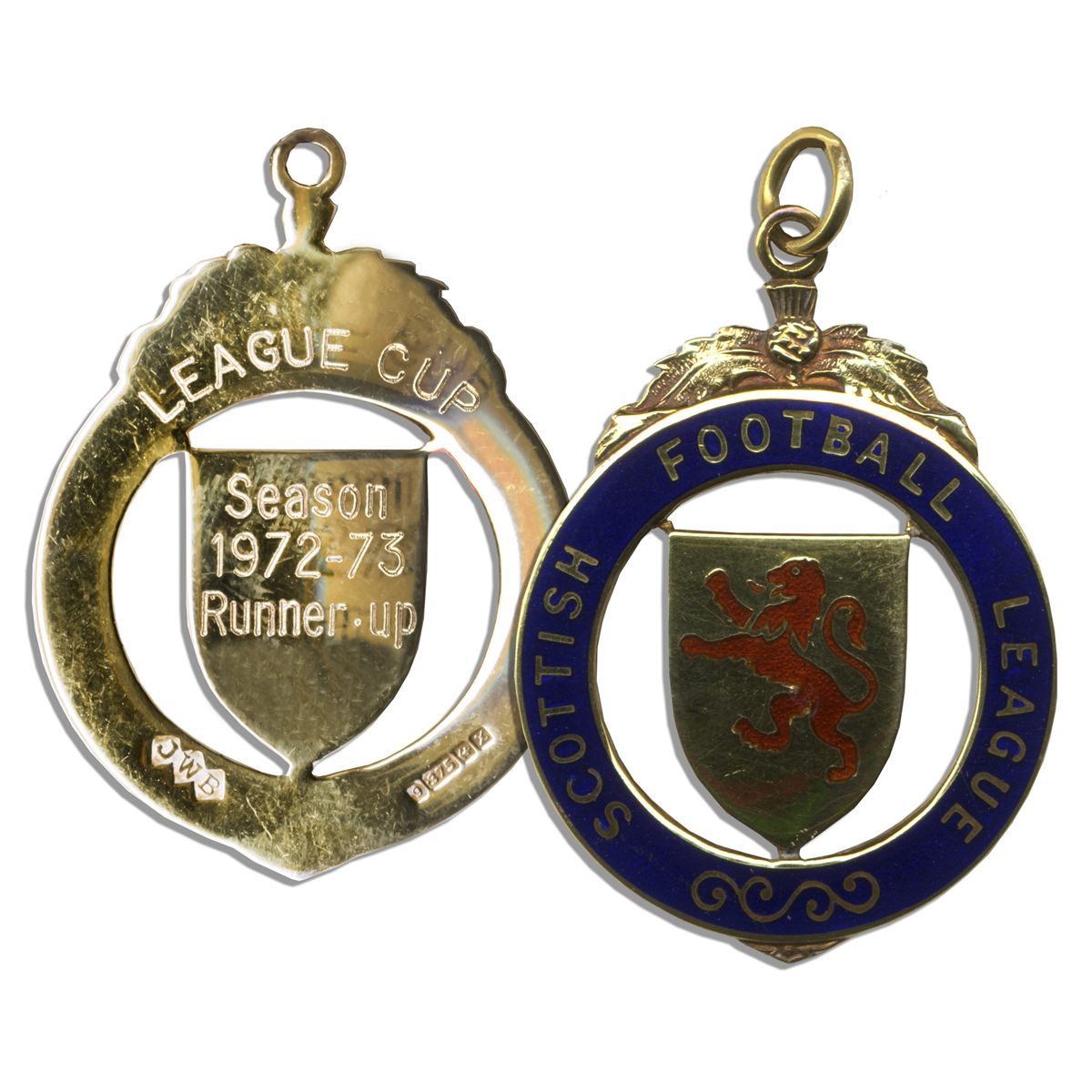 Famed Scottish Football Player George Connelly 1972-73 Medal -- for the ...