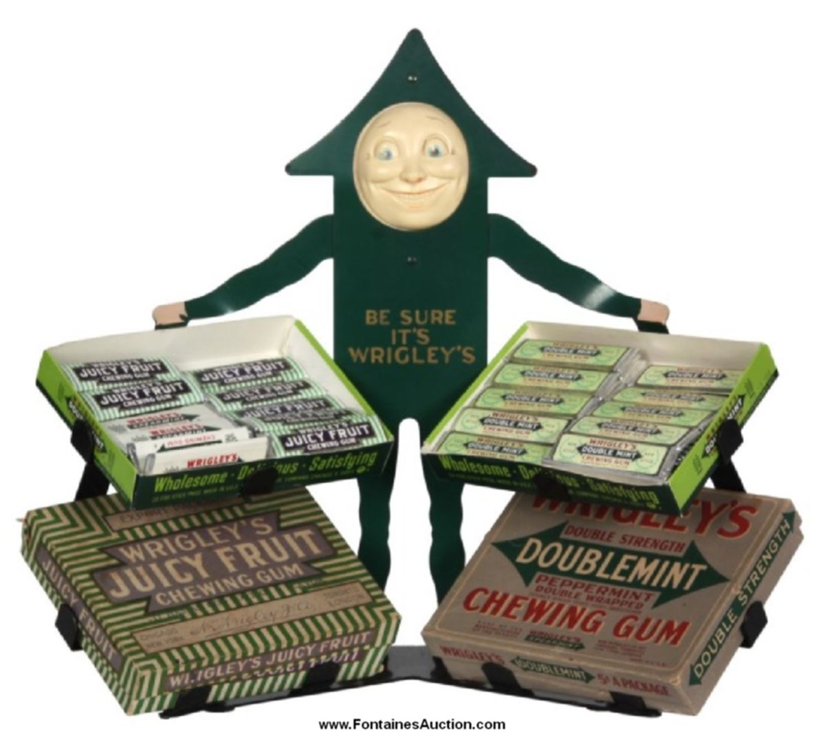 Wrigley's Chewing Gum Counter Top Display Rack