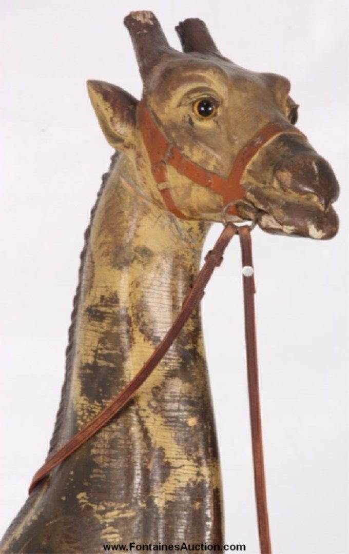 Charles Looff Coney Island Carousel Giraffee