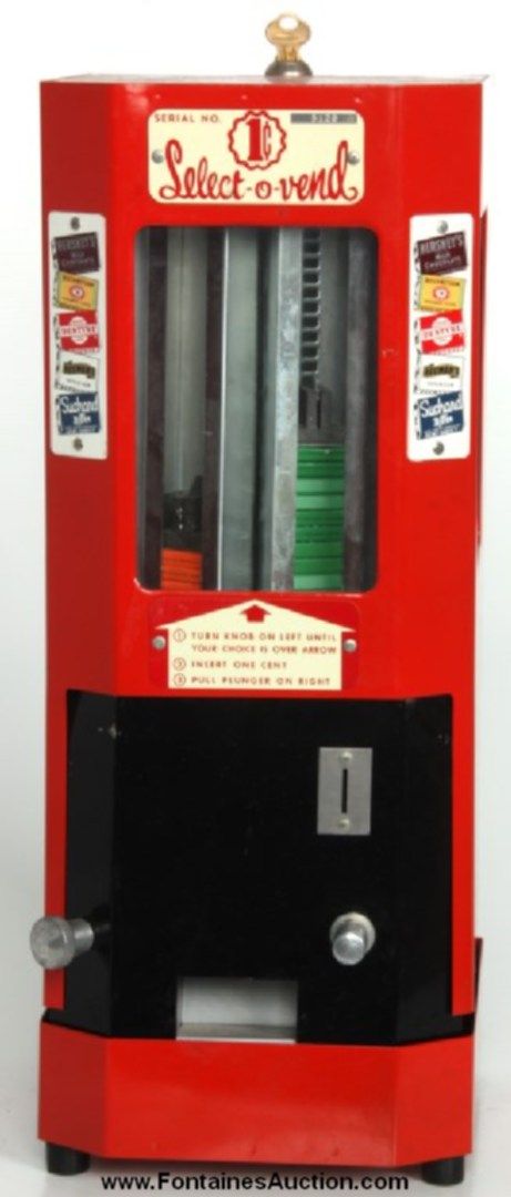 Select-O-Vend 1 Cent Vending Machine