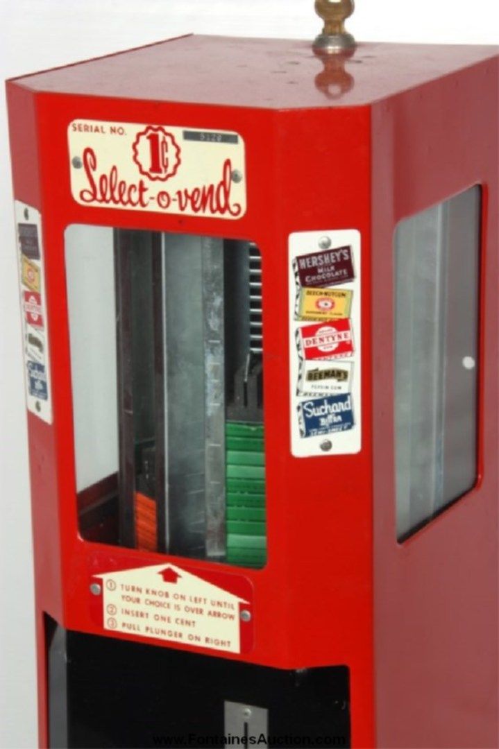 Select-O-Vend 1 Cent Vending Machine