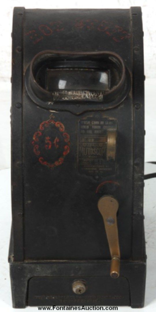 Mutoscope Peep Show Coin Op Machine