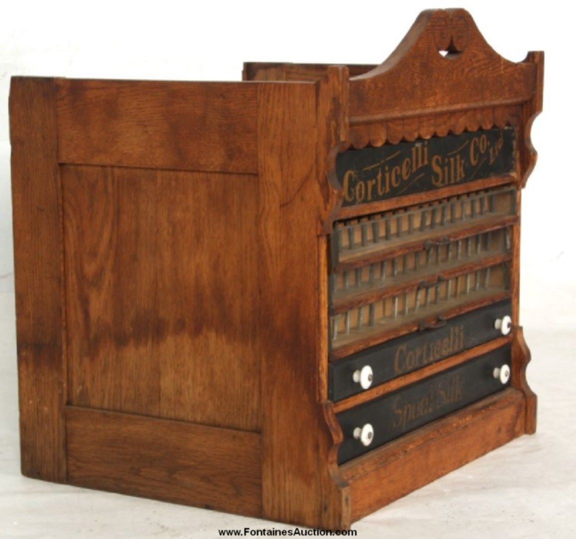 Corticelli Silk Co. Spool Cabinet