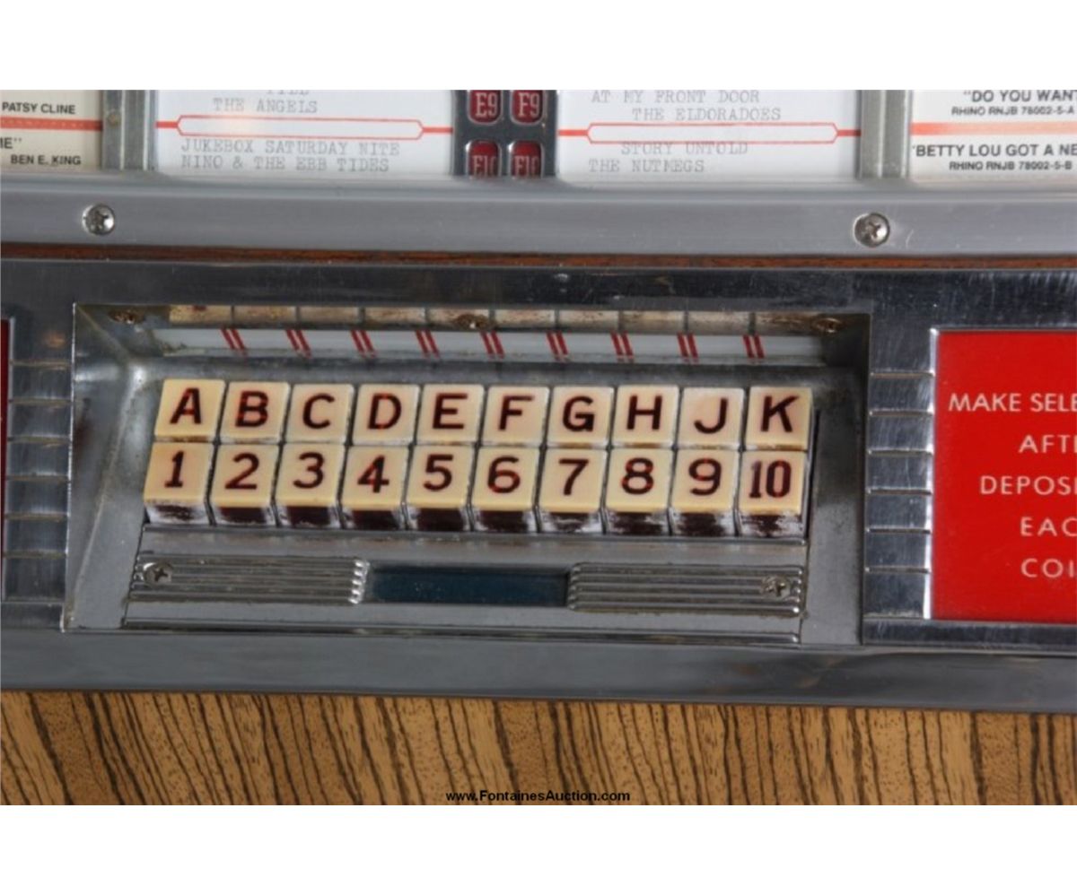 Seeburg Model 100A Jukebox W/ Wall Box - 1949