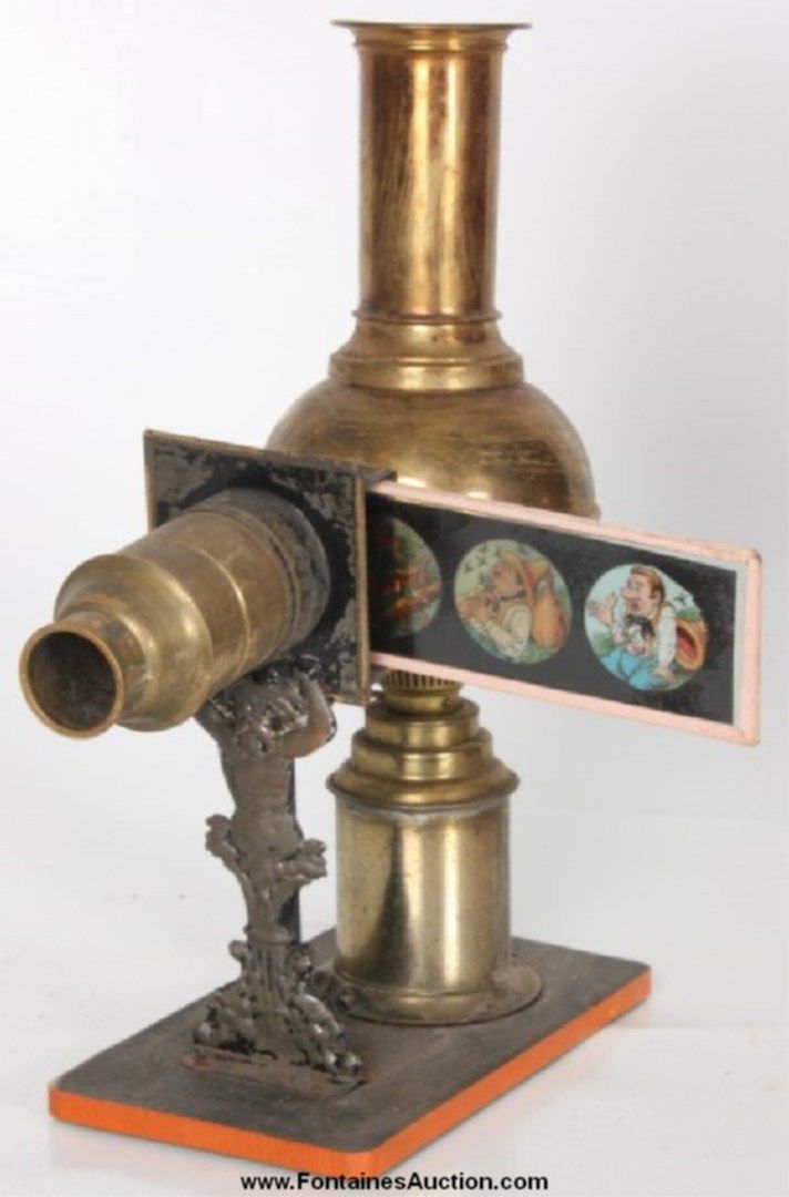 Wiener Flachbrenner Magic Lantern Projector