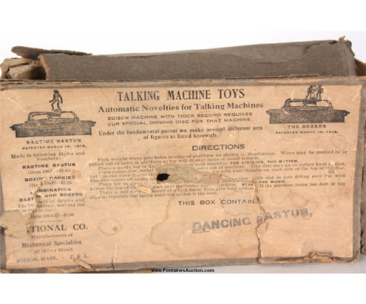 Dancing Rastus Talking Machine Toy