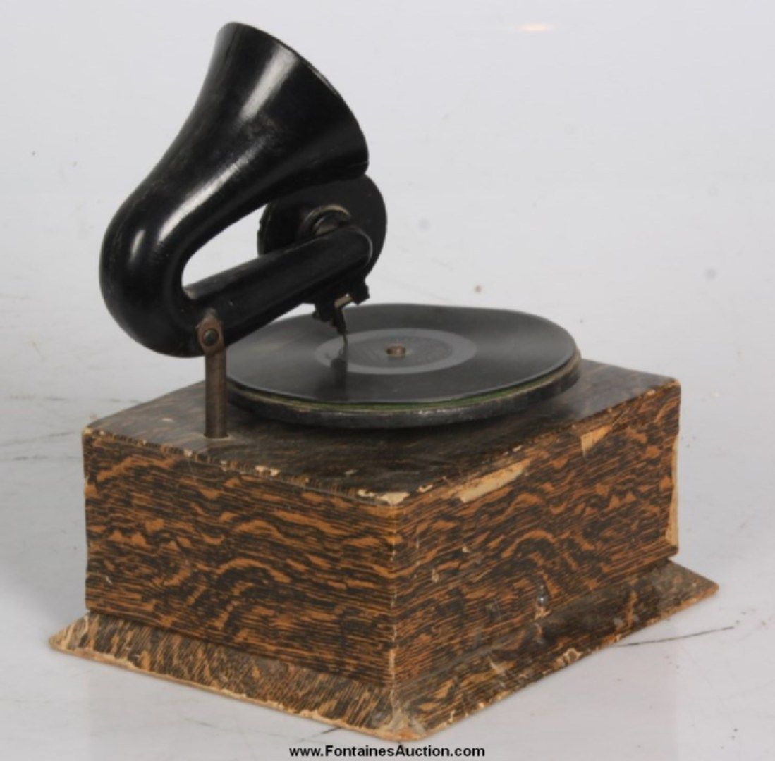 Miniaphone Toy Phonograph