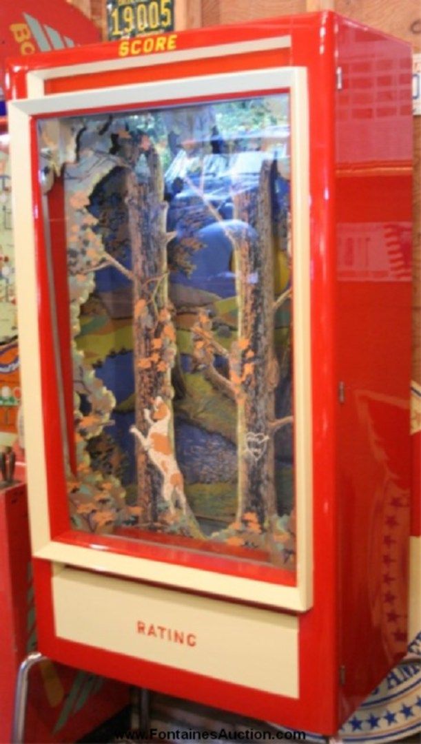 Seeburg Coon Hunt Shooter Arcade Game