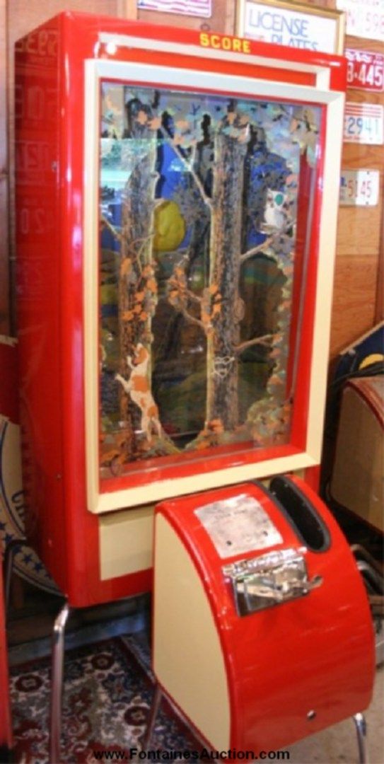 Seeburg Coon Hunt Shooter Arcade Game
