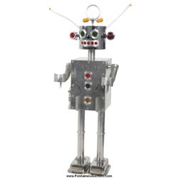 Unique 4 ft. Rocket Girl "Electra" Robot
