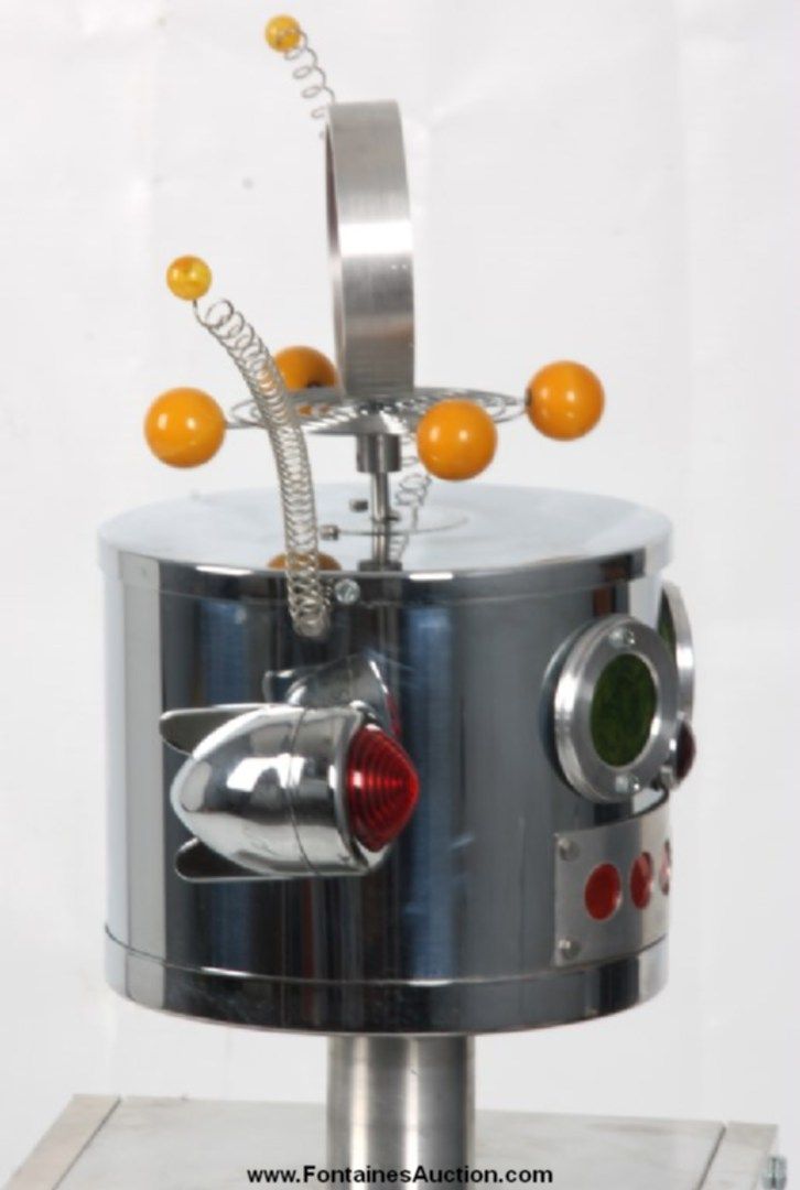 Unique 4 ft. Rocket Girl "Electra" Robot