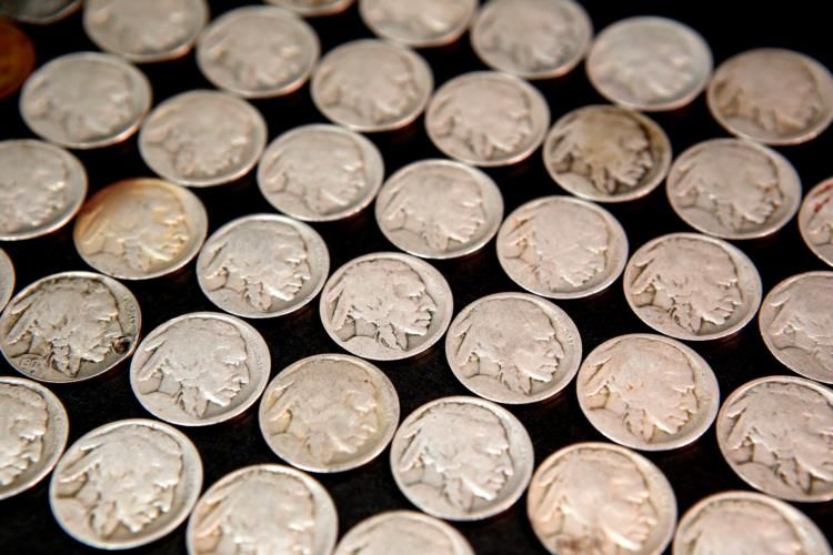 Lot of 48 Dateless Buffalo Nickels .05 Coin