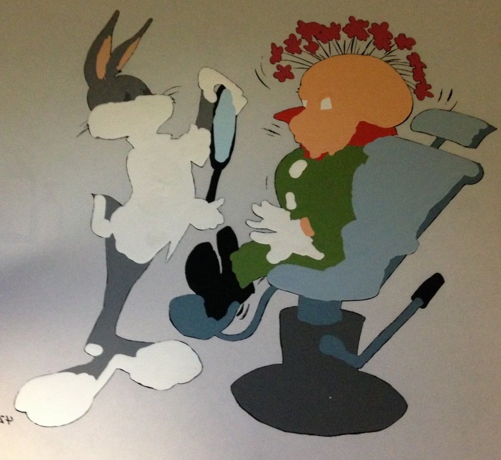 Chuck Jones Signed Warner Bros. "Rabbit of Seville III" Bugs Bunny ...