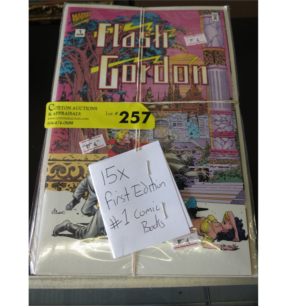 First edition number 1 comic books