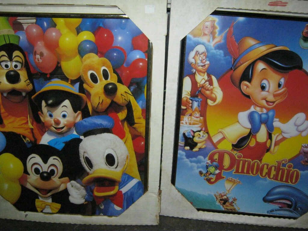 Walt Disney framed posters 2 Walt Disney framed posters. Framed poster ...