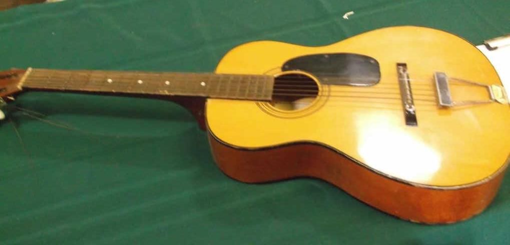 Folk Guitar by Westbrook made for JM Sahlein Com model @ H 100 made in ...