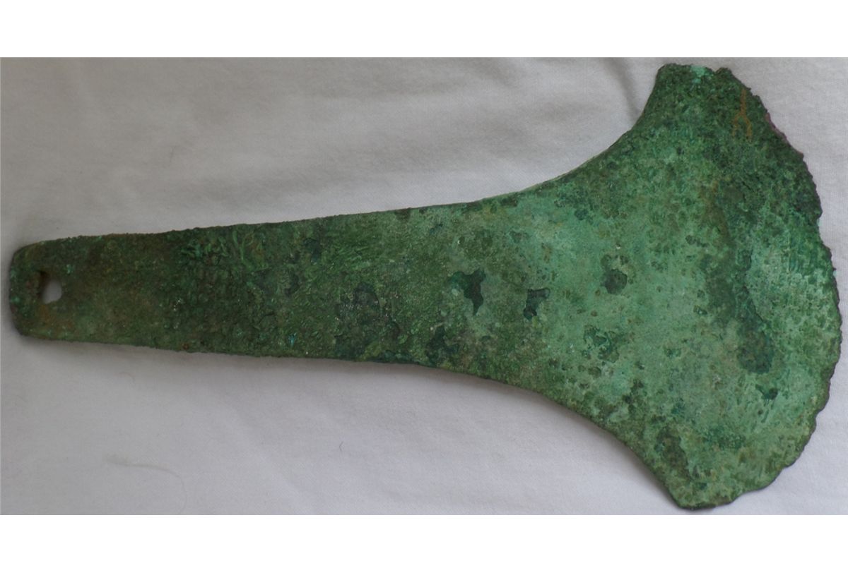 Giant Pre-Columbian Copper Celt