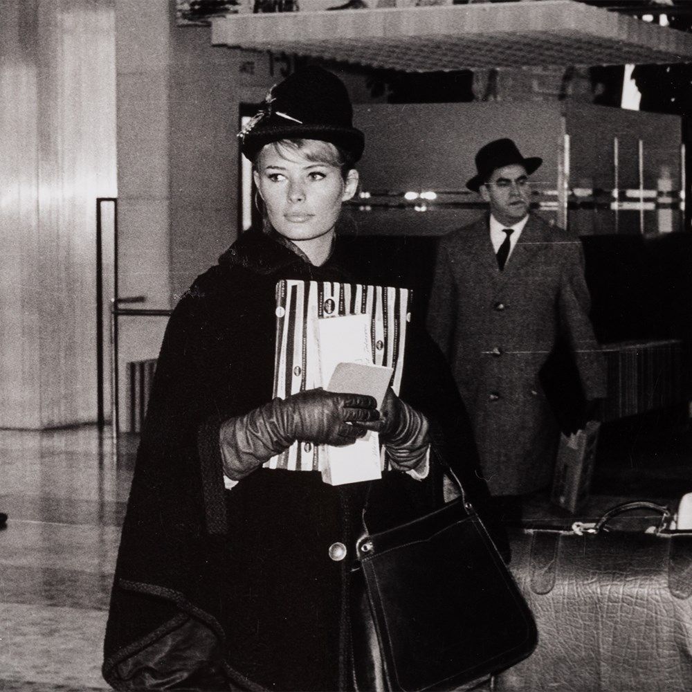 Alfred Kucera, Celebrities at the Airport in Vienna, 1960/61/62