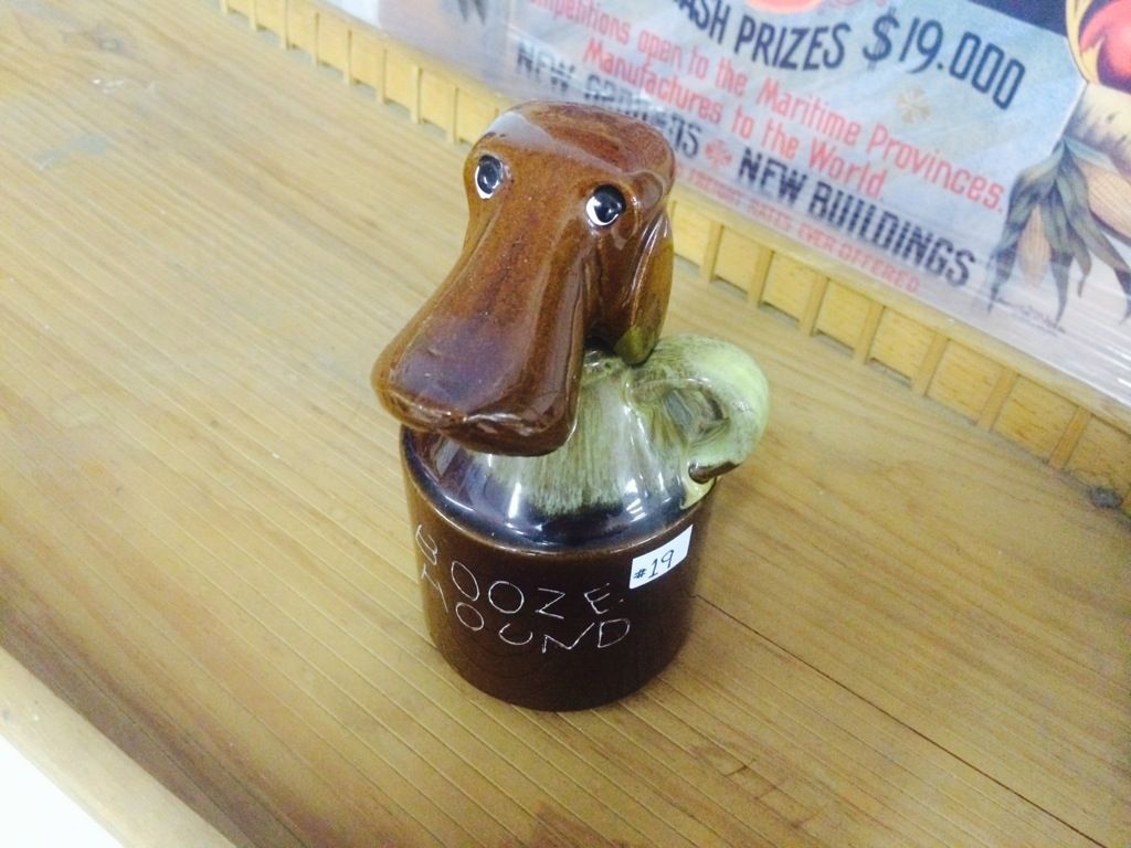 Vintage Booze Hound Jug