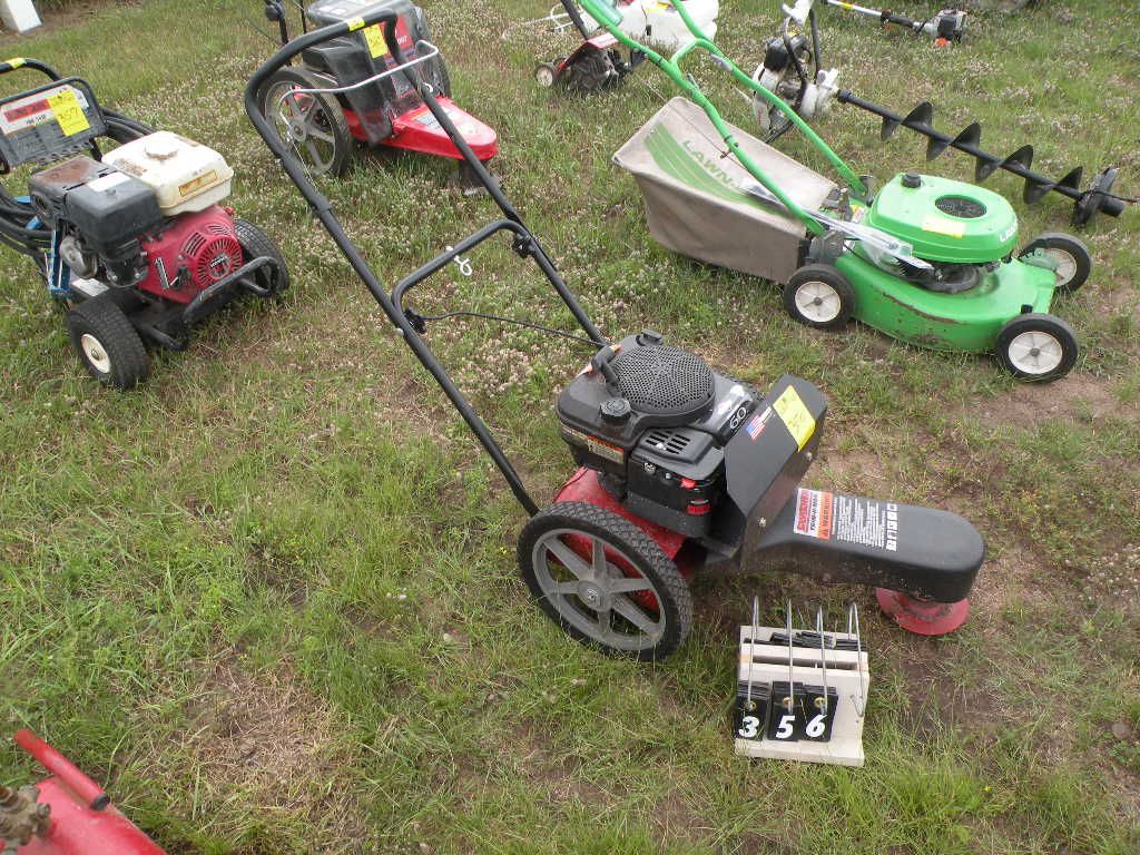 6 hp Swisher fence line mower
