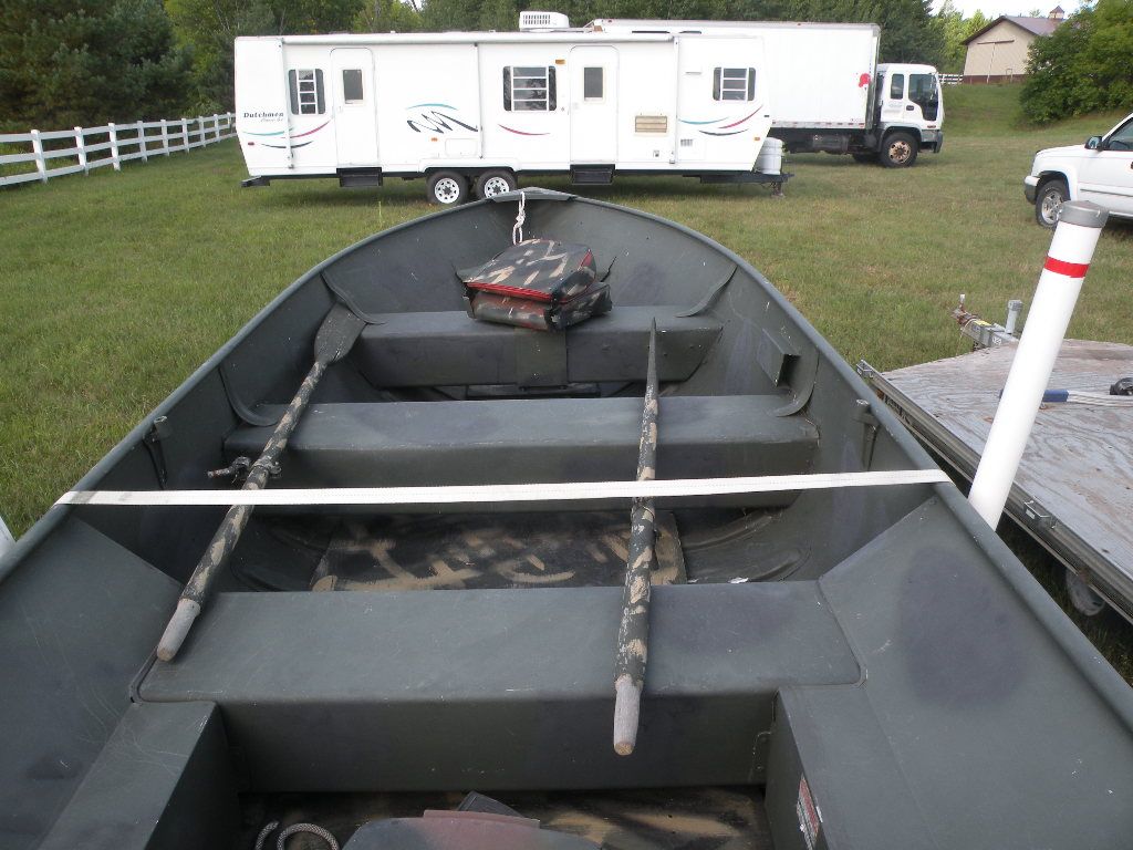 1978 Alumacraft boat w/1986 Balko trailer SN-ACBK5798M78