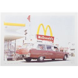 Larry Stark, IV - Hearse, Photo Screenprint