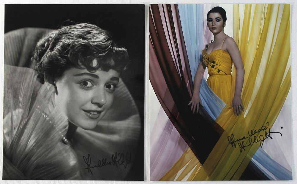 Lot of (2) Ana Marie Alberghetti Signed 8x10 Photos (PA LOA)