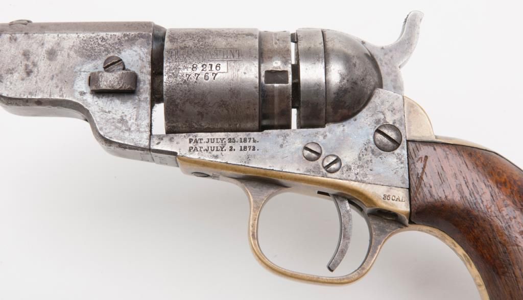 Colt Pocket Navy Conversion period shortened to “Belly Gun” size, .36 ...