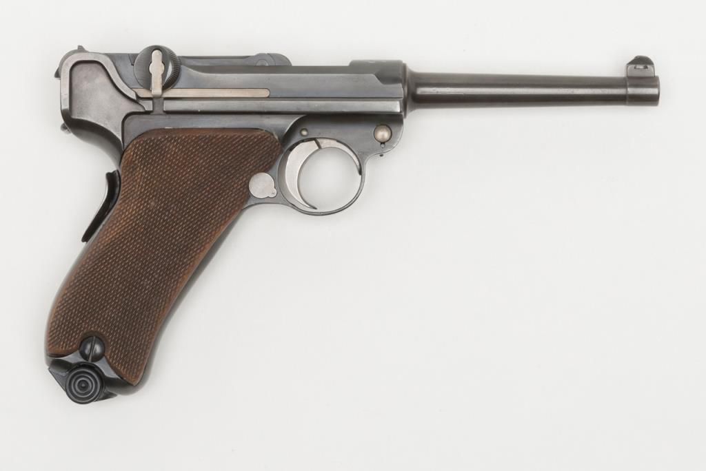 1900 American Eagle Luger semi-auto pistol, 7.65mm cal., 4-3/4” barrel ...