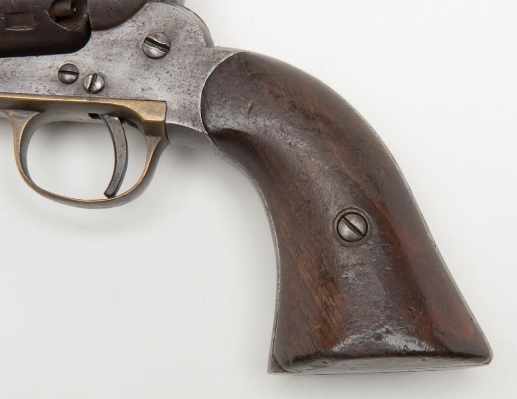 Whitney Navy single action percussion Navy revolver, .36 cal., 7-1/2 ...